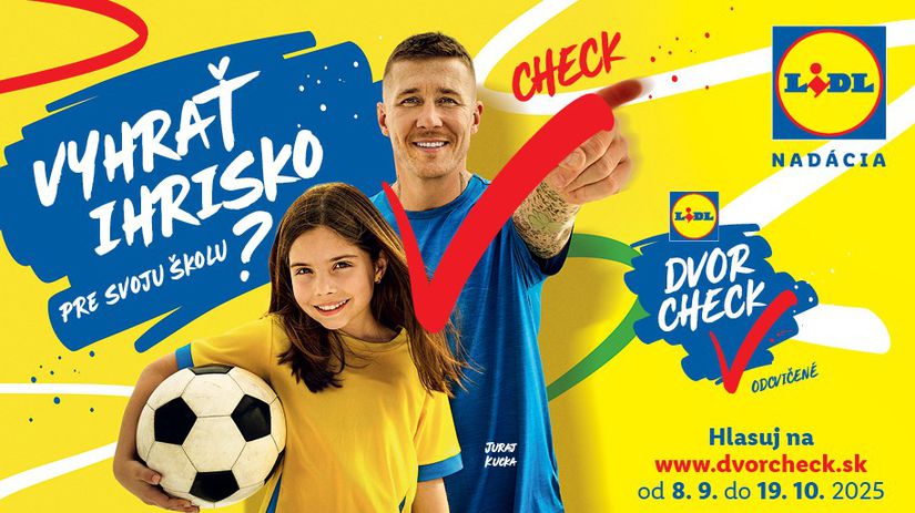 Čerstvá novinka z Lidlu: Vyhrajte Dvorcheck pre svoju školu - Charita a CSR - Komerčné správy ...