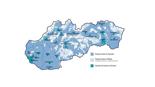 Operátori: O2 pokryje s 3G ďalších 156 miest a obcí - Komunikácia ...