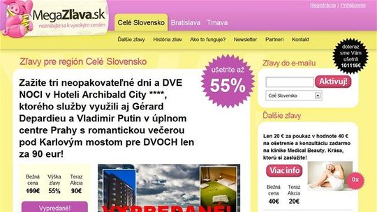 MegaZlava.sk už ušetrila svojim zákazníkom 100 tisíc eur - Financie ...