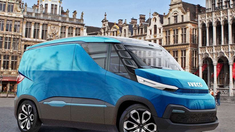 Iveco Vision: Dodávka budúcnosti si tovar rozloží sama - Novinky - Auto ...