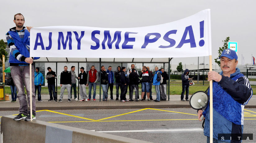 Zamestnanci automobilky PSA budú pochodovať Trnavou - Práca a kariéra ...