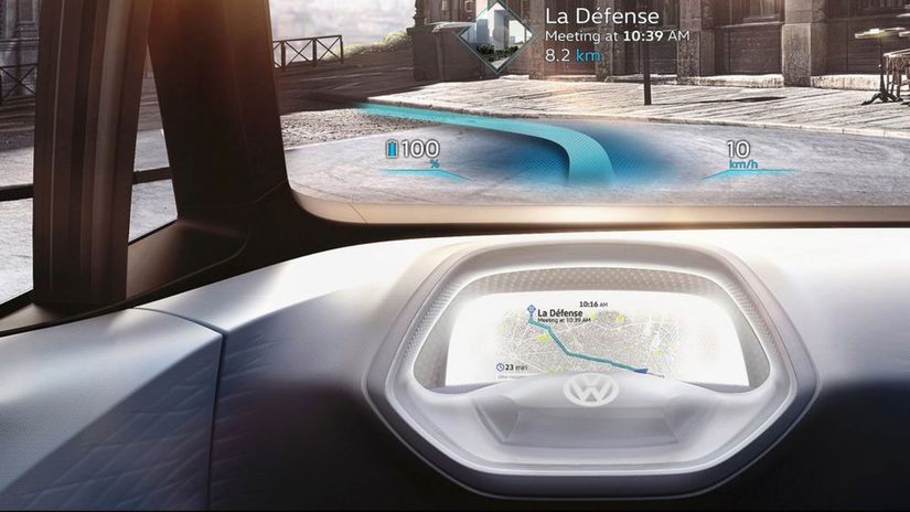 Augmented HUD: VW vyvíja head-up displej na celé čelné okno - Magazín ...