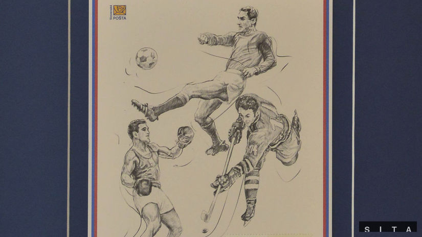 Trojicu športových legiend zobrazili na známke česko-slovenskej ...