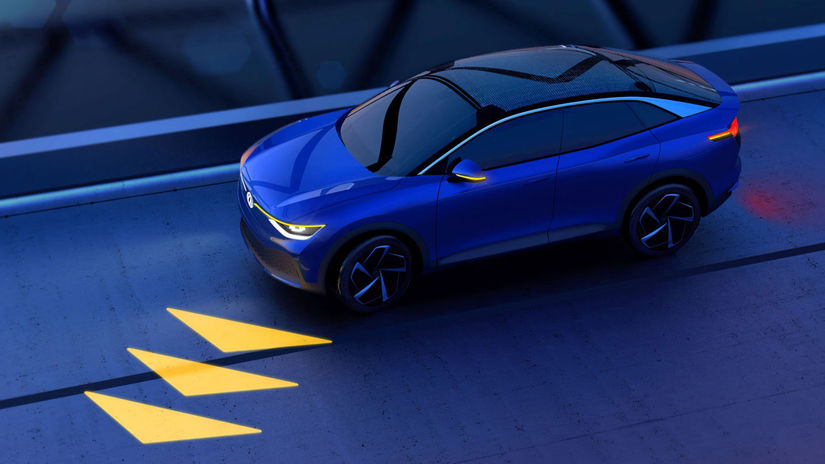 IQ-Lights: VW ukázal svetlá budúcnosti. A nie sú laserové - Novinky ...