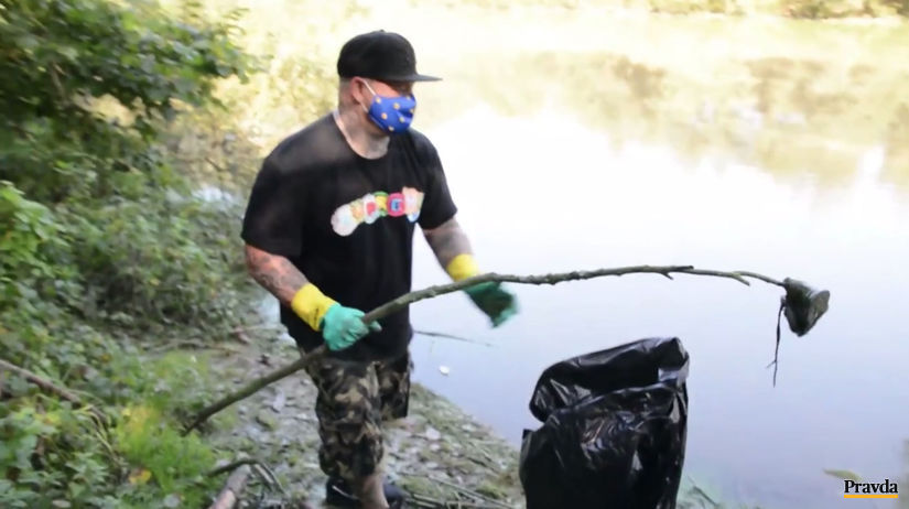 Reper Kali pomáhal čistiť Ružín - Domáce - Správy - Pravda