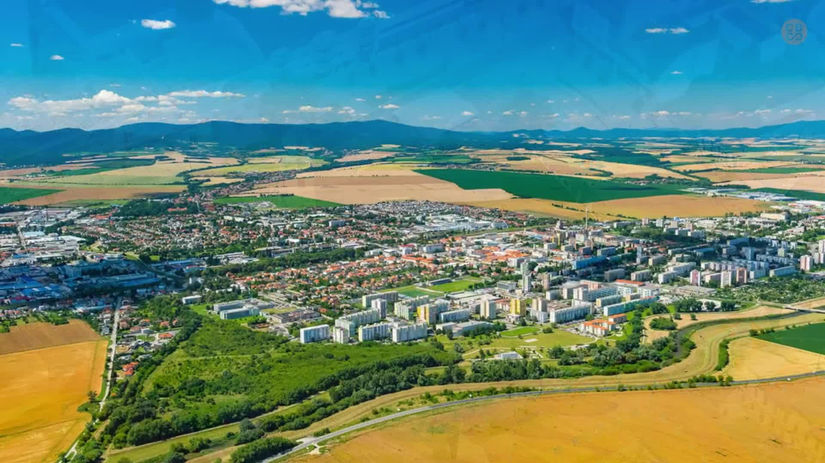Slovensko z neba: Pozrite si nádherné Topoľčany a okolie z vtáčej ...
