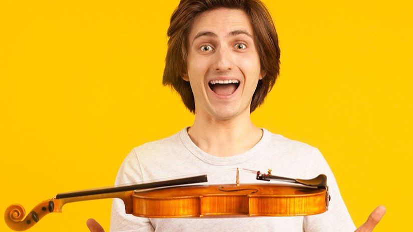 Filip Jančík je teraz najznámejším slovenským huslistom. Divákov ...