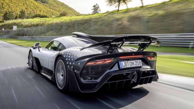 Mercedes-AMG One je najrýchlejším sériovým autom. Potvrdil to v ...