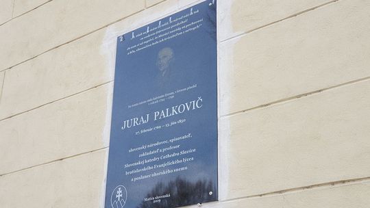 Juraj Palkovič bol štedrý mecén literatúry a národovec, zaslúžil sa o ...