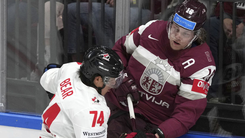 V 5. minúte vystriedali brankárov. Lotyši sa pred súbojom so Slovákmi o ...