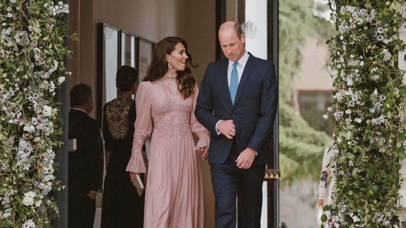 OBRAZOM: Jordánska svadba plná hostí s modrou krvou. Kate a William ...