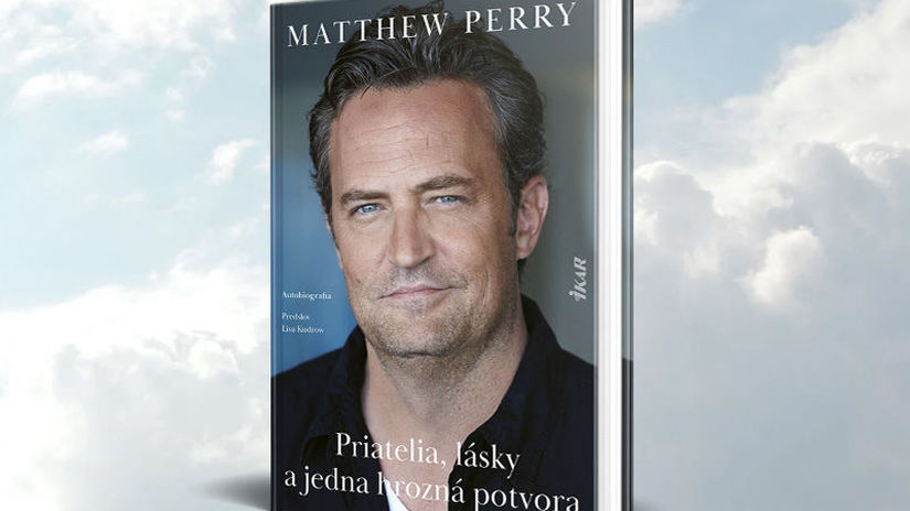 Matthew Perry alias Chandler zo seriálu Priatelia má knihu. A je ...
