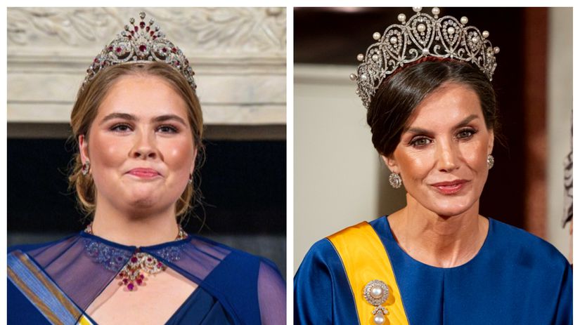 Kto koho zatienil? Tiary na hlavách Letizie aj Amalie zdobili vzácne ...