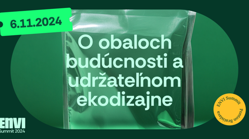 O obaloch bez obalu na podujatí ENVI Summit 2024 - Technológie ...