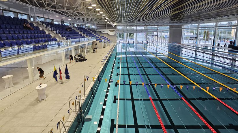 V Košiciach otvorili najmodernejšiu plaváreň. Olympijské centrum ...