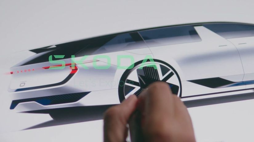 Škoda Vision O: Máme prvé skice ‘elektrickej Octavie‘. Dostala prvky z ...