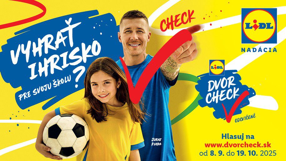 Čerstvá novinka z Lidlu: Vyhrajte Dvorcheck pre svoju školu - Charita a CSR - Komerčné správy ...