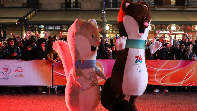 ZOH 2026: Symboly zimných olympijských hier - olympijský oheň, kruhy a ...