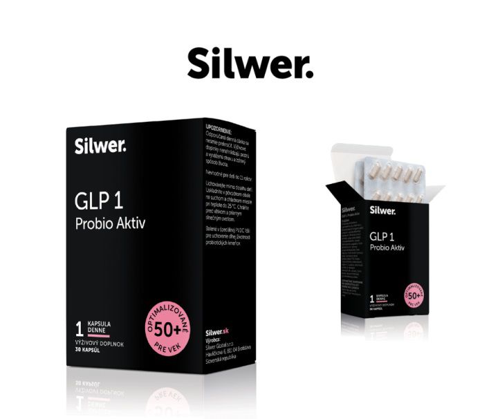 Silwer GLP 1 je otestované probiotikum, ktoré preukázateľne pomáha s ...