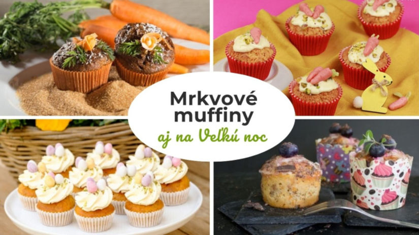 13x mrkvové muffiny: Dobroty s dávkou zeleniny, ktorá im dodá sladkosť ...